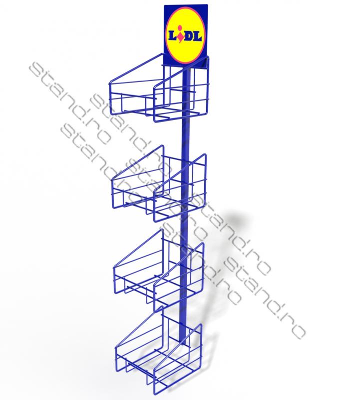 Stand display parazit cu cosuri - Rolix