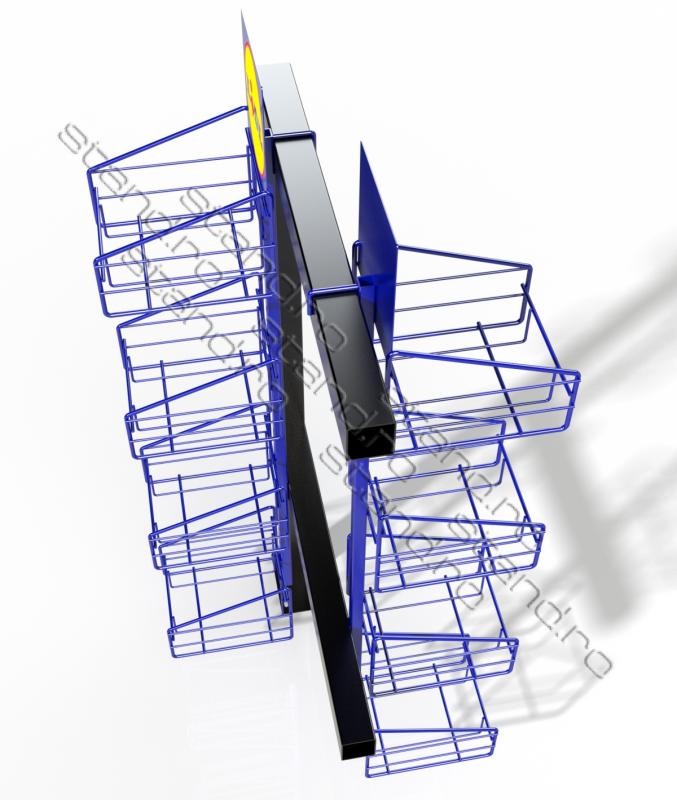 Stand display parazit cu cosuri - Rolix
