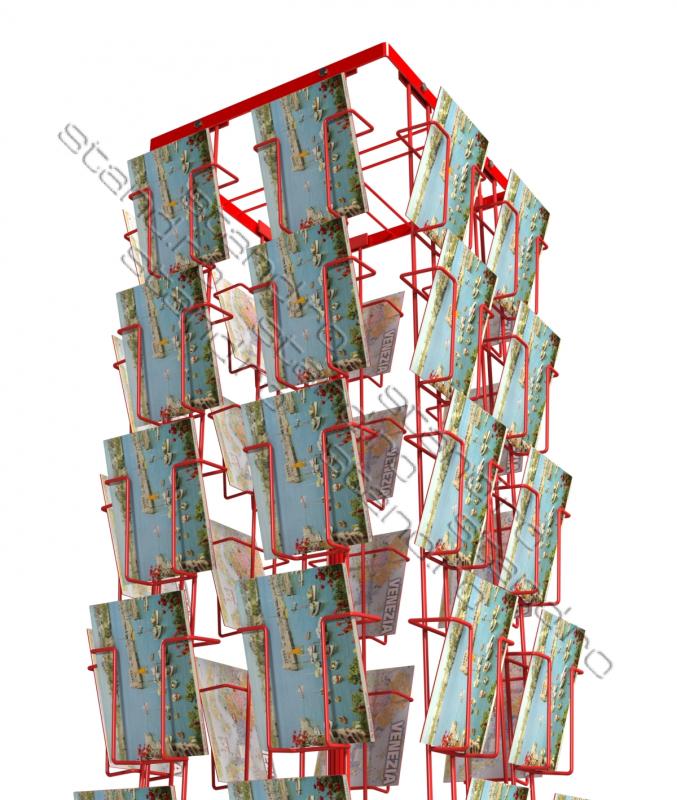 Stand rotativ felicitari reviste - Rolix