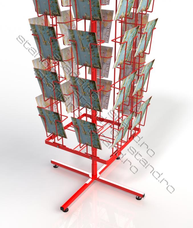 Stand rotativ felicitari reviste - Rolix