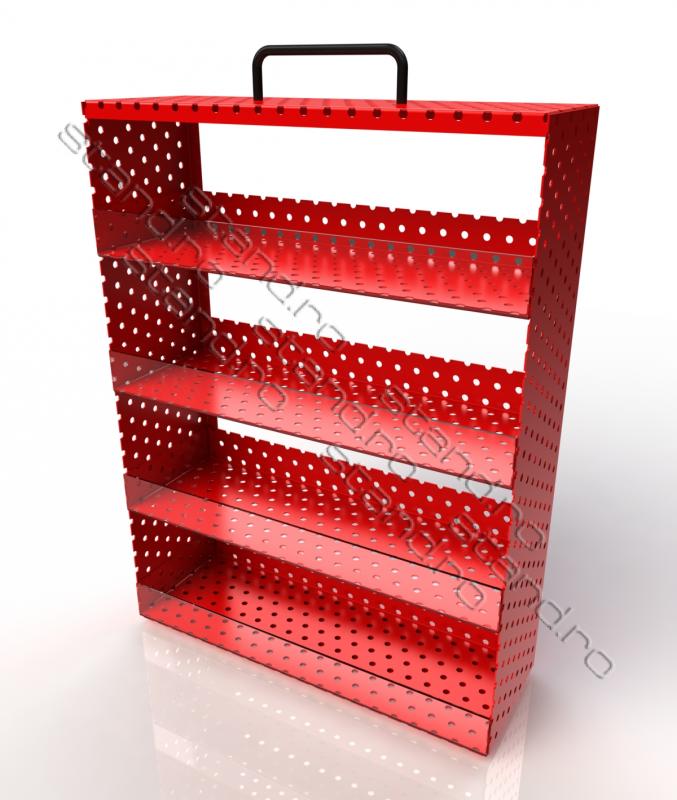 Display portabil tabla perforata - Rolix