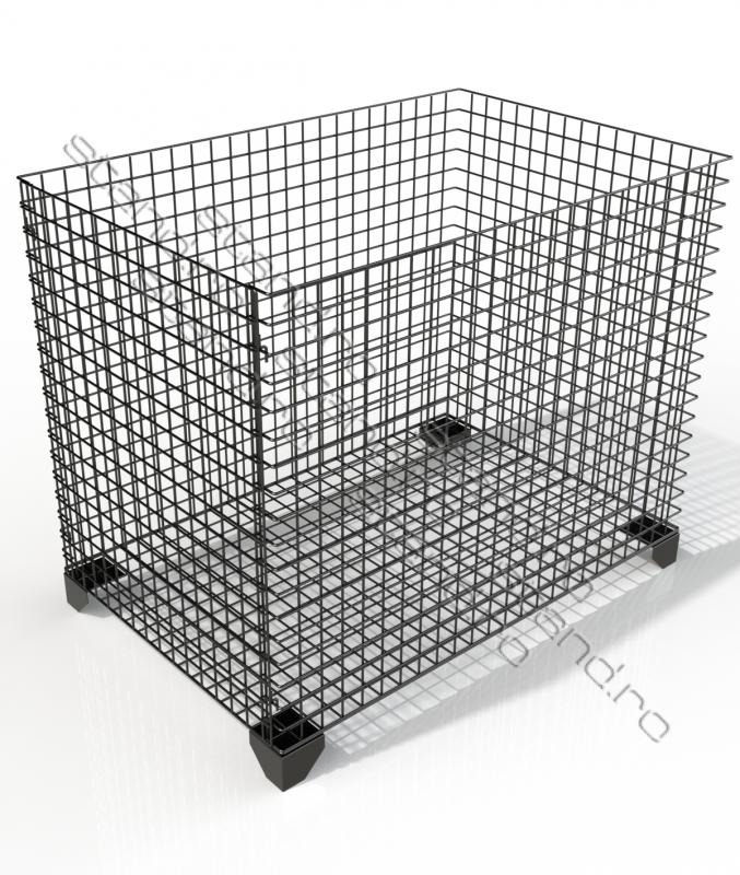 Cos din plasa de sarma - Rolix