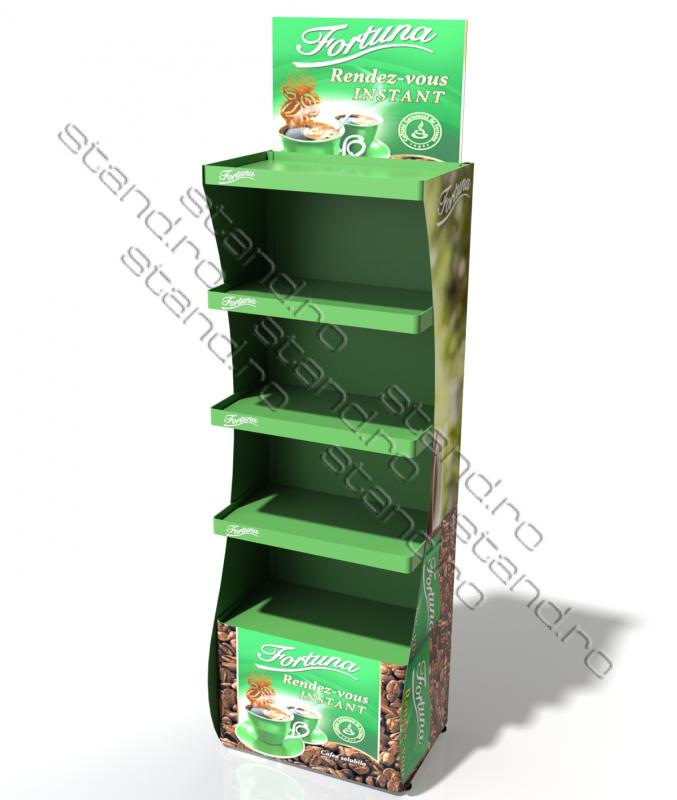 Stand display pentru cafea - Rolix